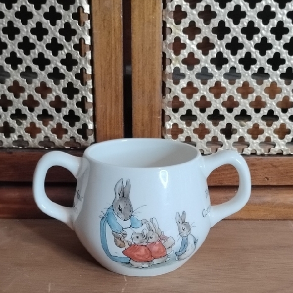 Wedgwood | Dining | Vintage Wedgwood Peter Rabbit Childs Mug White ...